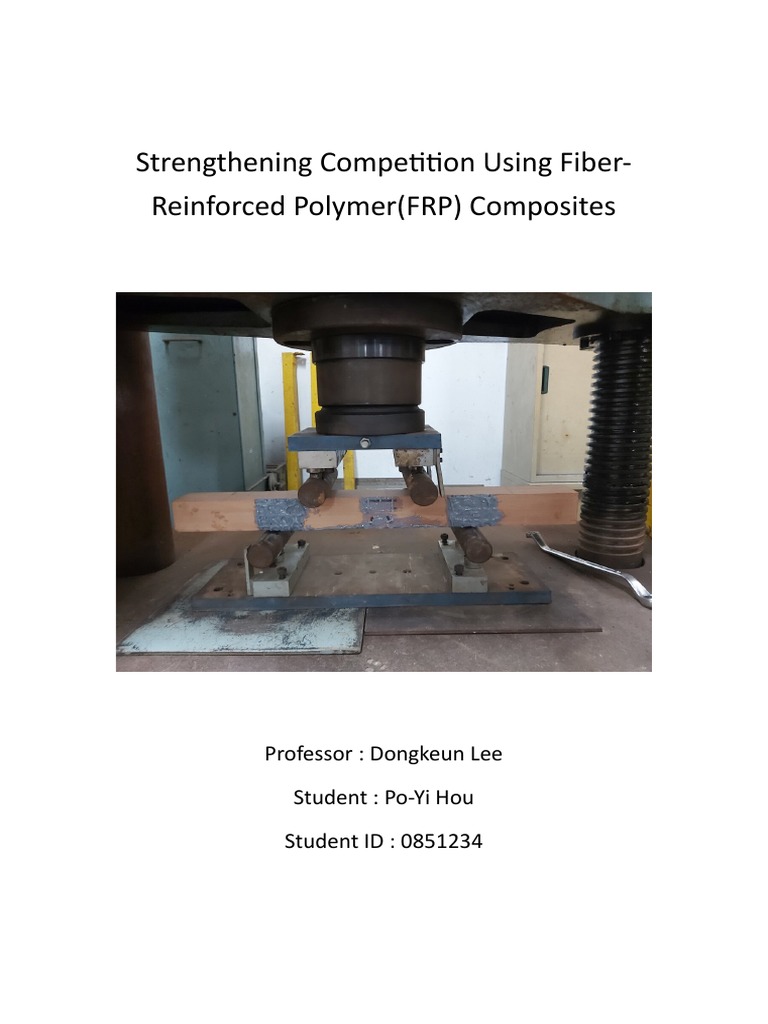 Strengthening Competition Using Fiber-Reinforced Polymer (FRP ...
