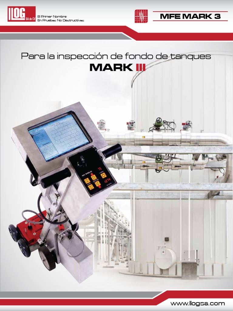 Escáner MFE Mark 3: Inspección Avanzada | PDF | Tanques | Escáner de imagen