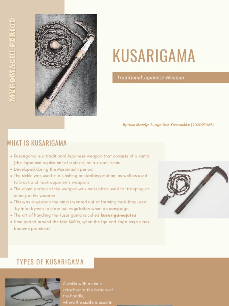 The History and Techniques of the Kusarigama: A Traditional Japanese ...