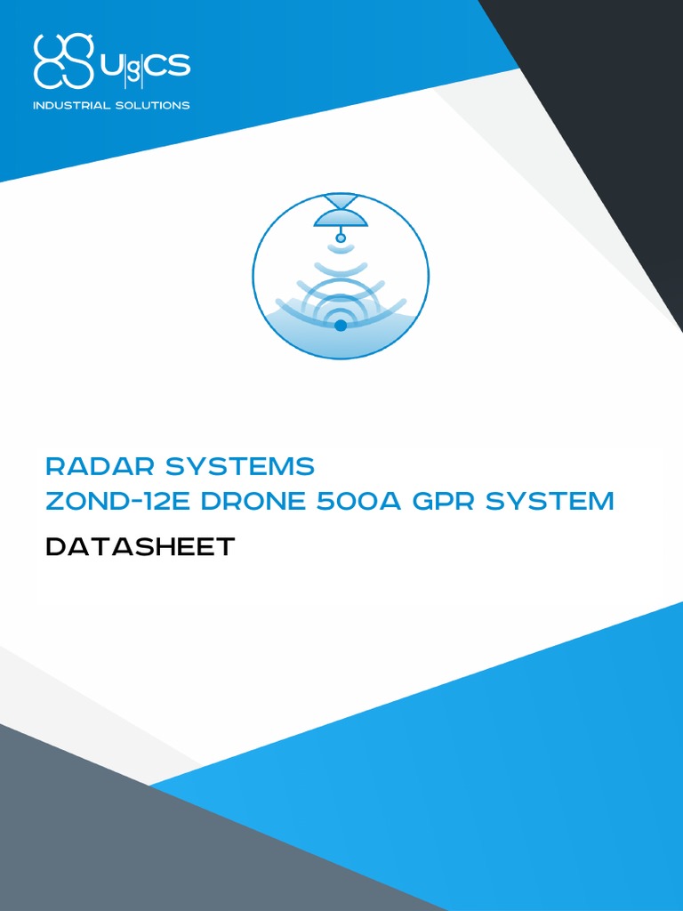 Radsys Zond 12e Drone 500a Datasheet PDF | PDF | Radio Technology | Electrical Engineering