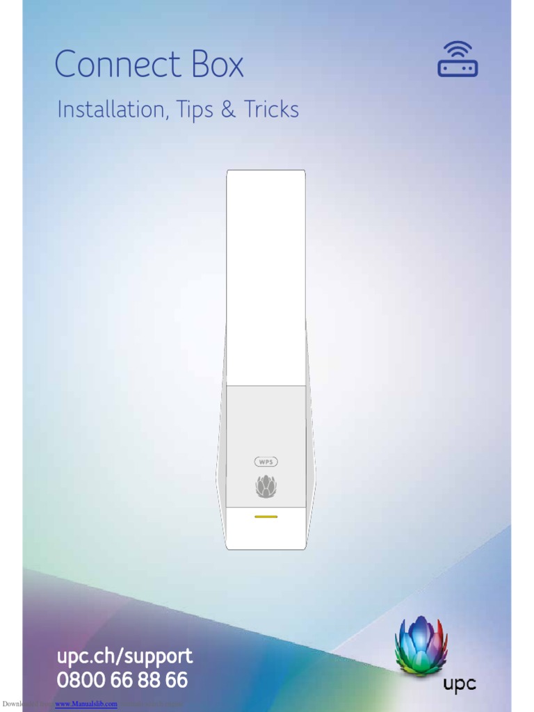 Connect Box: Installation, Tips & Tricks | PDF | Wireless Lan | Wi Fi