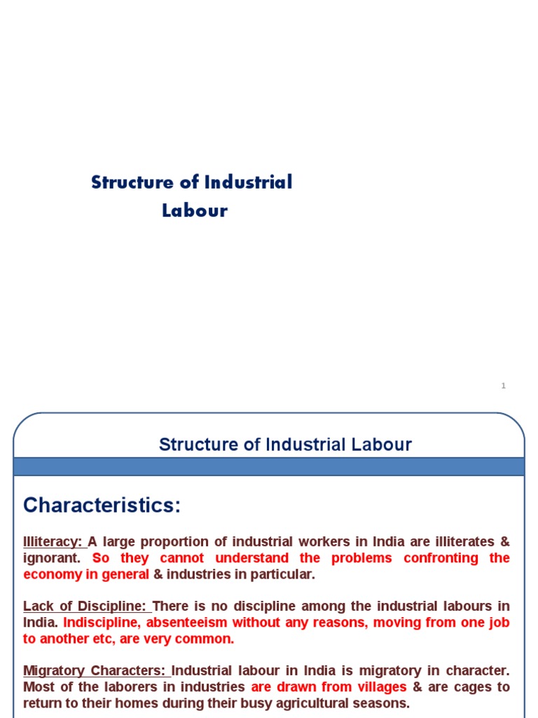 Structure of Labour | PDF | Employment | Labour Law
