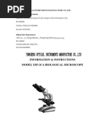 OMAX M837ZL Microscope User Manual | PDF | Aperture | Camera