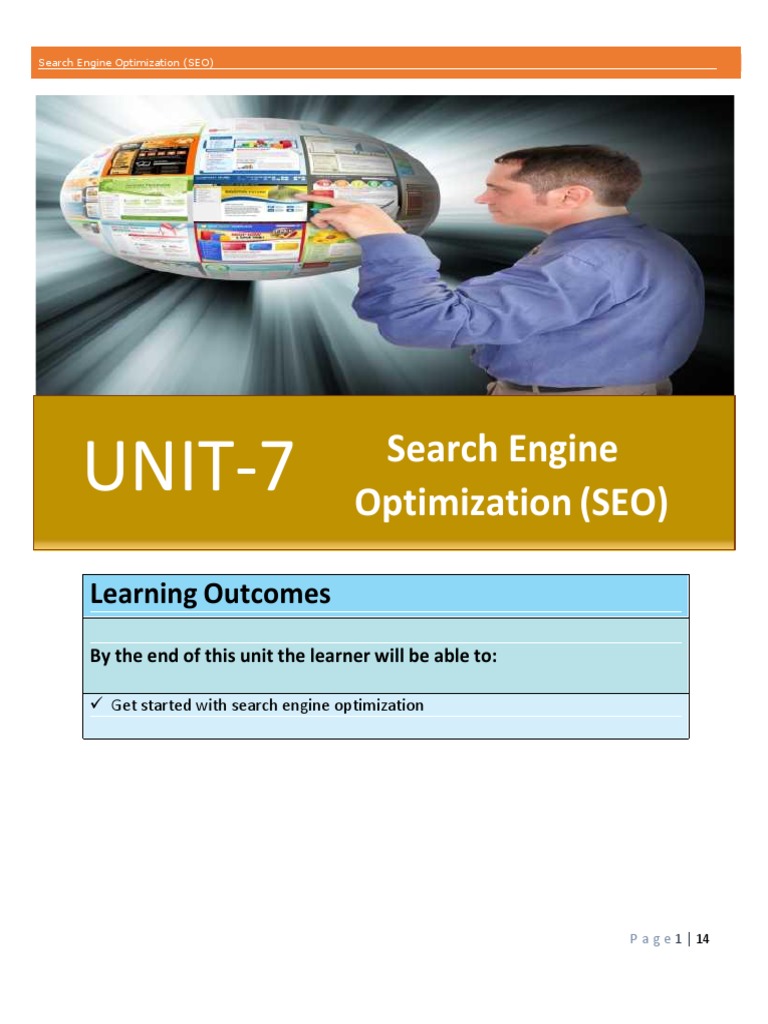 Unit 7 Search Engine Optimising | PDF | Search Engine Optimization ...