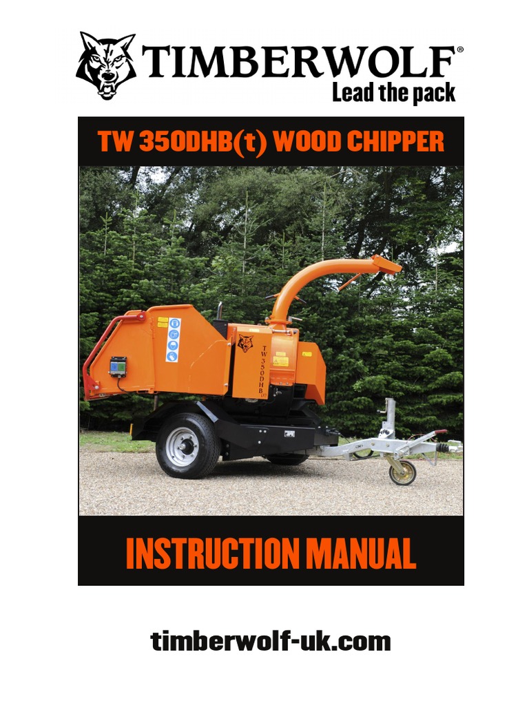 Timberwolf TW 350DHB Manual English Dec 2016 PDF | PDF
