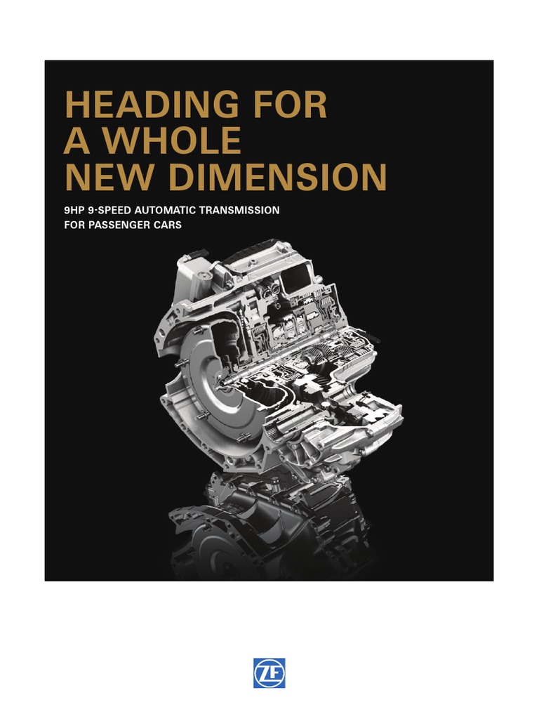 01b Brochure ZF 9hp PDF | PDF | Automatic Transmission | Transmission ...