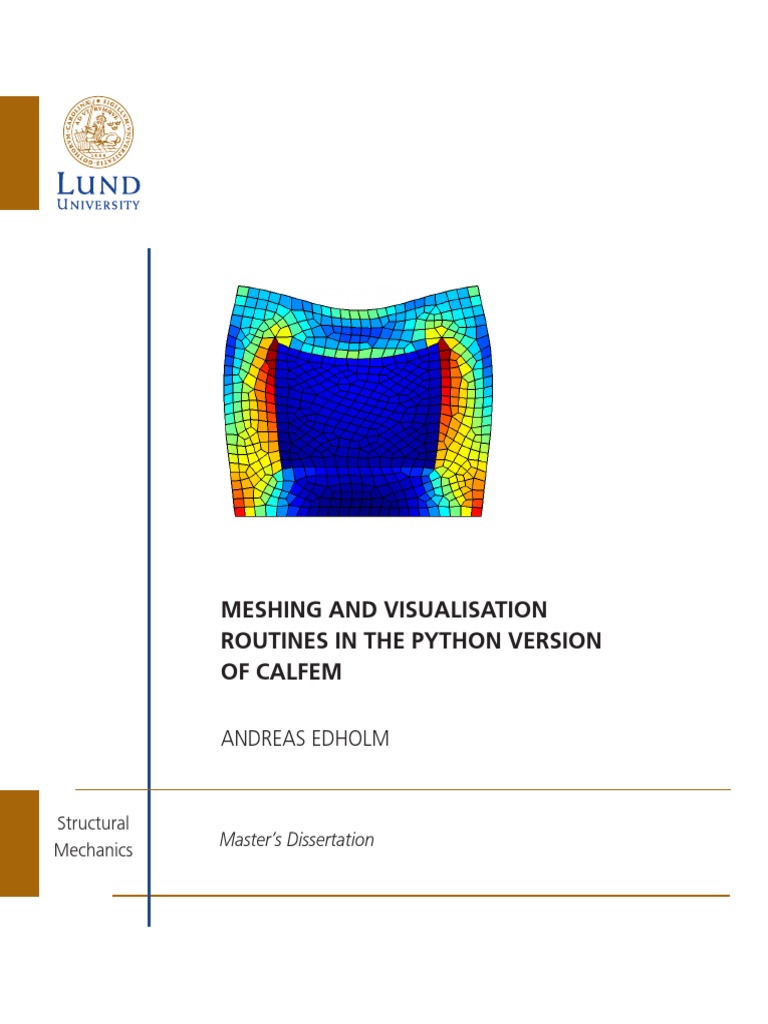 Manual Mesh Module | PDF | Matlab | Area