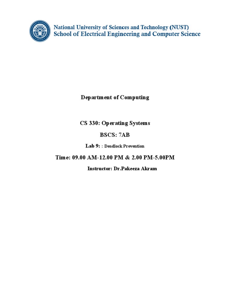 Lab 9 Cs 7 | PDF | Distributed Computing | Computer Programming