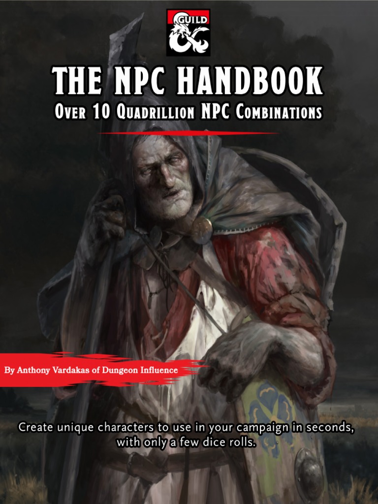 1453821-1.the - NPC - Handbook - by - Dungeon - Influence 2 PDF | PDF ...