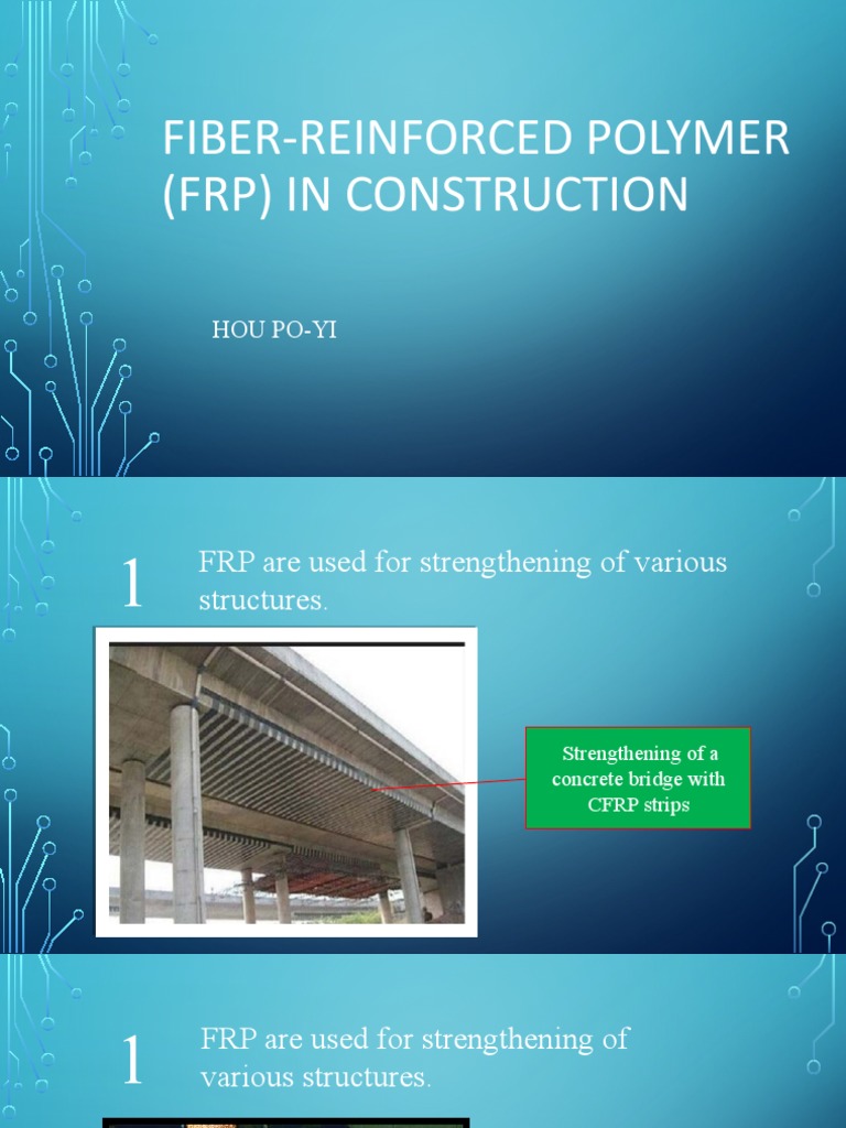 Fiber-Reinforced Polymer (FRP) in Construction: Hou Po-Yi | PDF