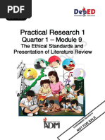 Practical Research 1 Quarter 2 - Module 3: Gathering Data Through ...