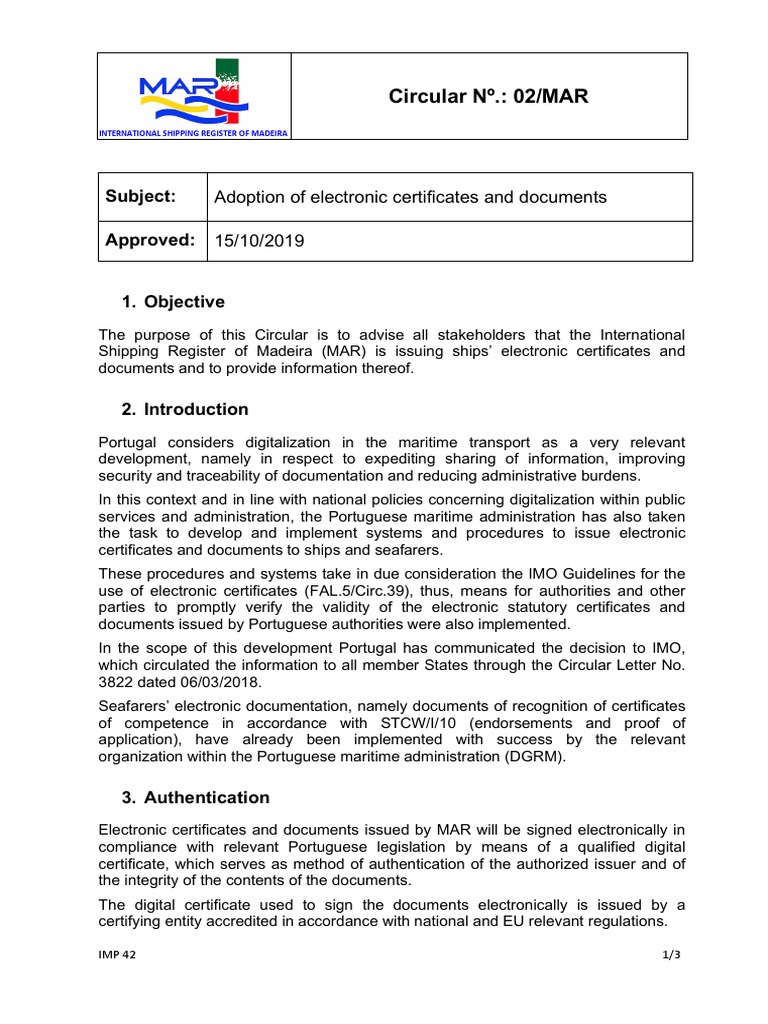 MAR 02-Ecertificates PDF | PDF | Authentication | Public Key Certificate