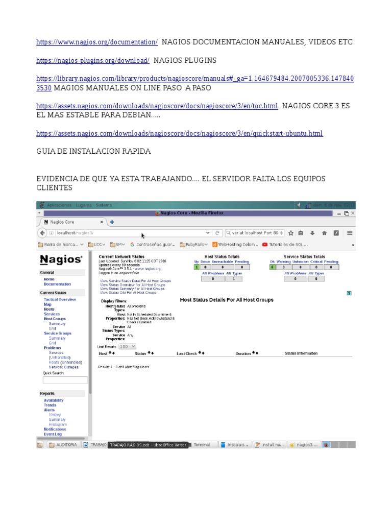 Nagios Documentacion Manuales, Videos Etc Nagios Plugins | PDF | Sudo | Apache Http Server