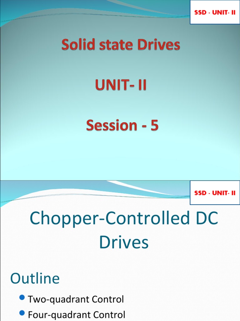 5 Chopper - 2Q - 4Q-Controlled DC Drives | PDF | Power Electronics ...