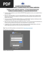 LUMS NOP Online Application Guide | PDF
