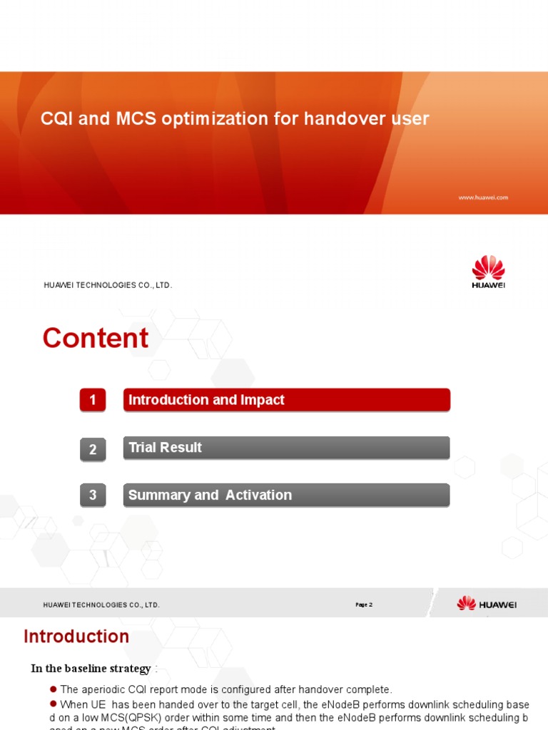 22 CQI and MCS Optimization For Handover User | PDF | Computing ...