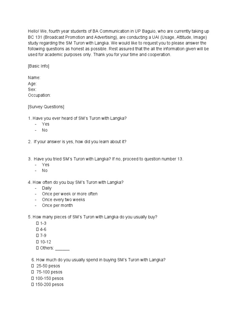 SM Turon With Langka | PDF