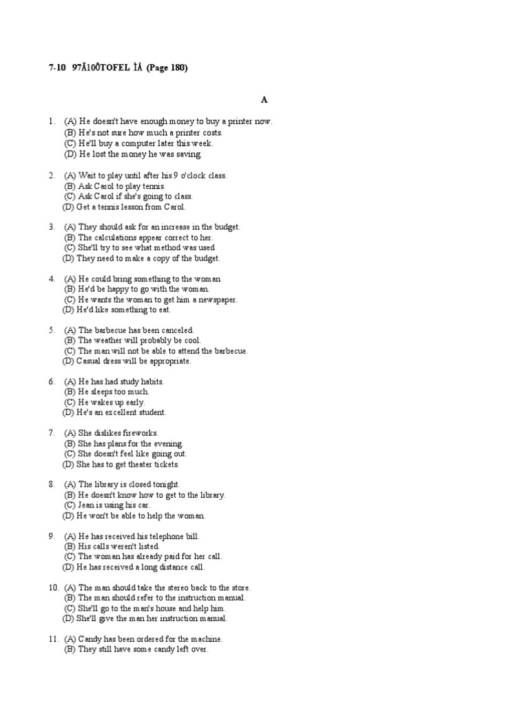 Analysis of a TOEFL Reading Comprehension Passage and Questions | PDF