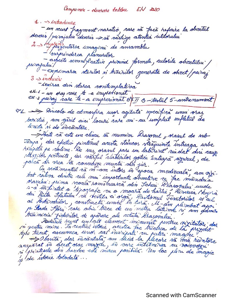Descrierea de Tip Tablou Model | PDF