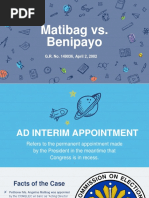 Ad Interim and Regular Appointments | PDF | Presidents Of The United ...