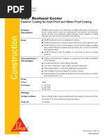 Sikalastic®-726 Balcony One Shot: Product Data Sheet | PDF | Humidity ...