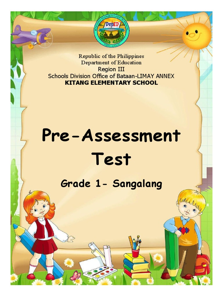Pre Assessment | PDF