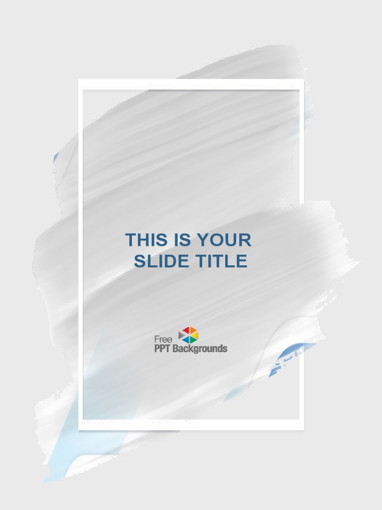 Template Biru Border | PDF