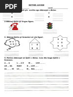 Modele Testesh Per KL-I | PDF