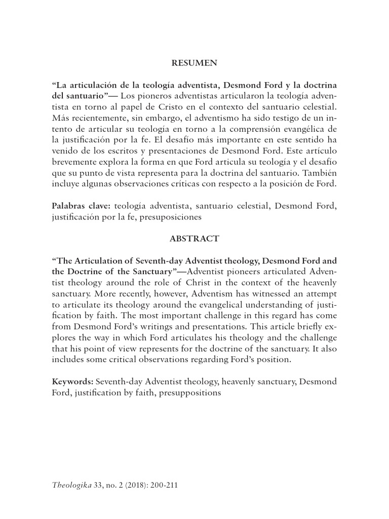 ARTICU D TEOLOGIA ADV Dford Roy Graf | PDF | Justificación (teología ...
