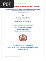 Bcom Final Year Project | PDF | Customer Satisfaction | Sampling ...