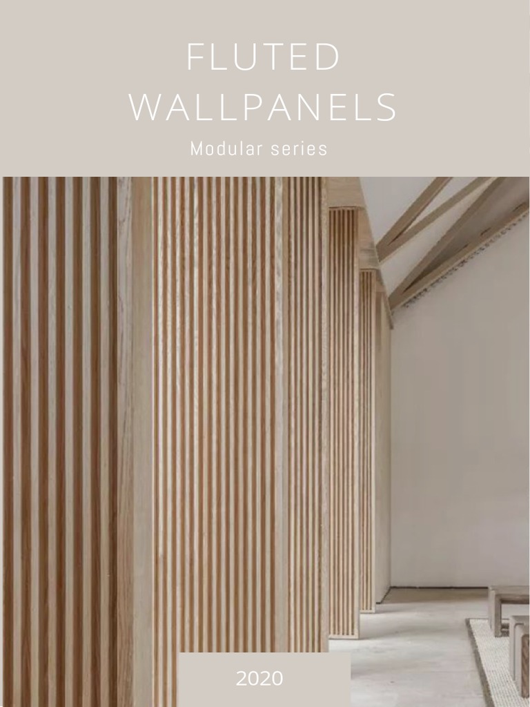 Chroma Fluted Panel Catalogue | PDF