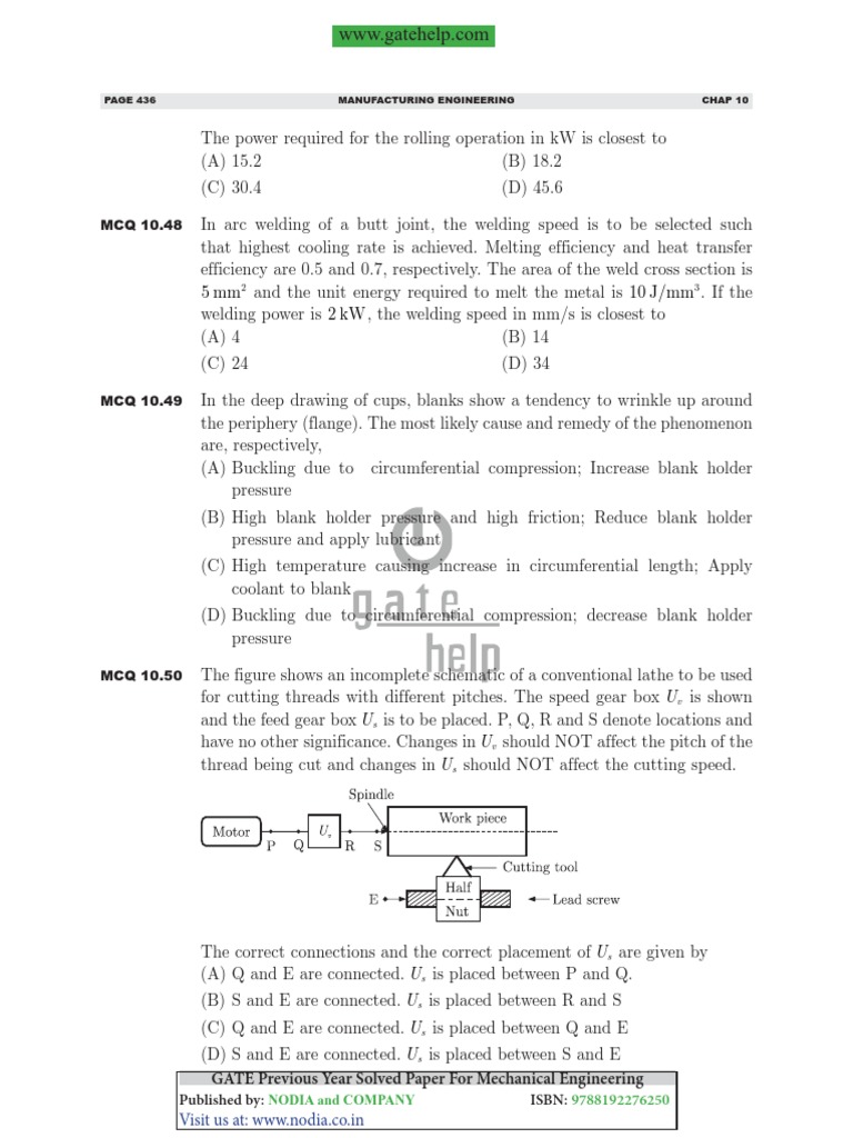 Manufacturing Engineering-10 PDF | PDF | Welding | Construction