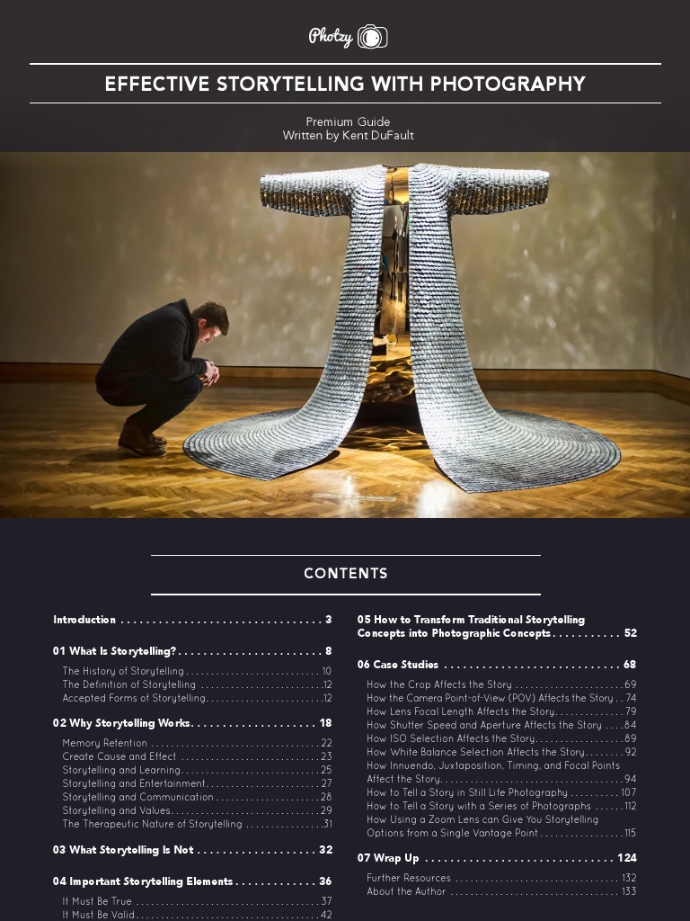 Effective Storytelling With Photography: Photzy | PDF | Storytelling ...