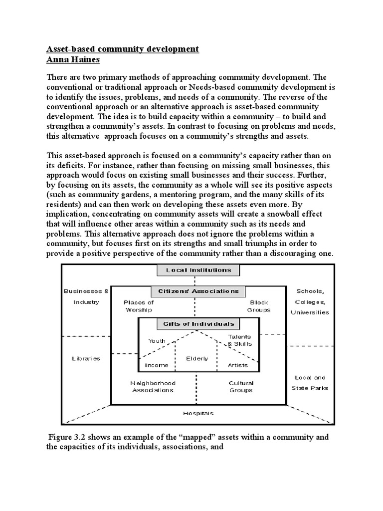 Abcd | PDF | Social Capital | Community Organizing