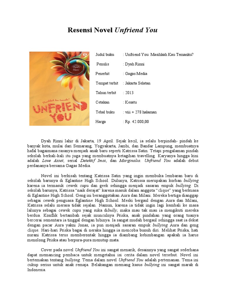 Resensi Asnah | PDF | Fiksi Umum