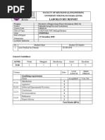 Djj10022 - Mechanical Workshop Practice 1 (Fitting/Machining/Welding) | PDF
