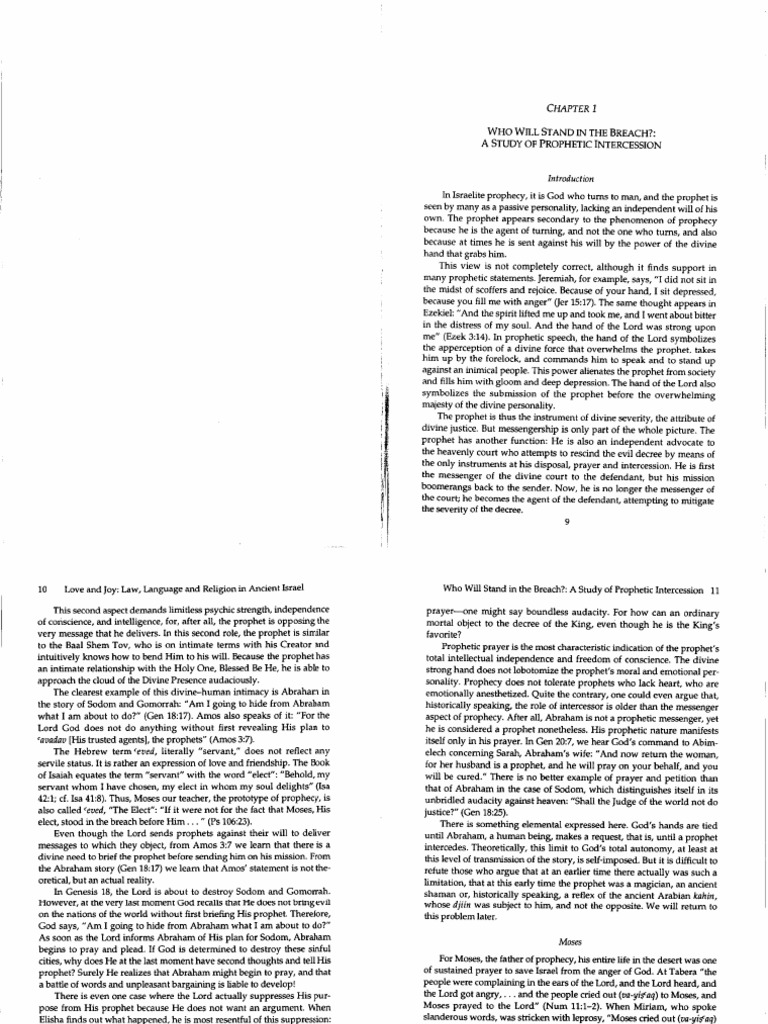 Muffs Prophetic Intercession | PDF