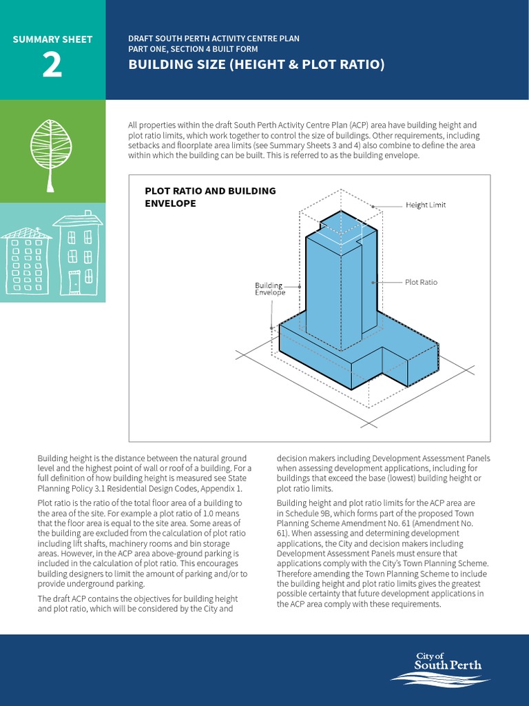 Building Size (Height & Plot Ratio) | PDF | Building | Business