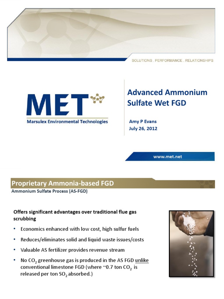 Amy Evans - Marsulex Environmental Technologies - 7-26-12 | PDF ...