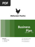 Poultry Farming Project Proposal | PDF | Poultry Farming | Poultry