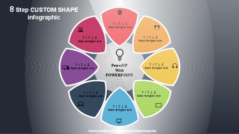 PowerPoint Custom Shape Infographic | PDF