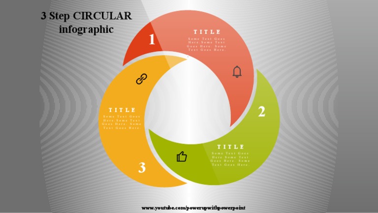 14.create 3 Step CIRCULAR Inforgraphic | PDF