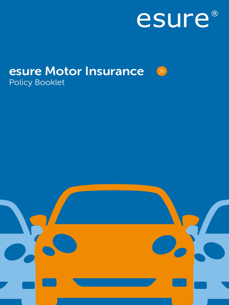 Esure Motor Insurance: Policy Booklet | PDF | Vehicle Insurance | Insurance