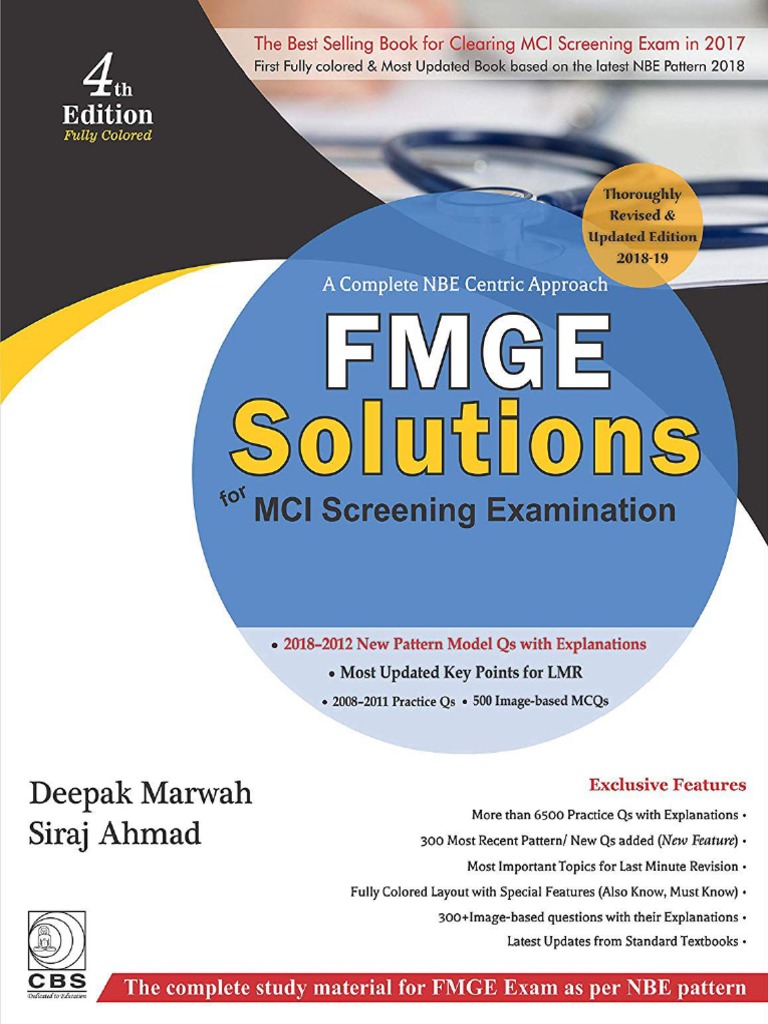 FMGE Solutions E4 PDF | PDF | Wellness