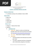 ISSB Initial Test Practice Paper | PDF