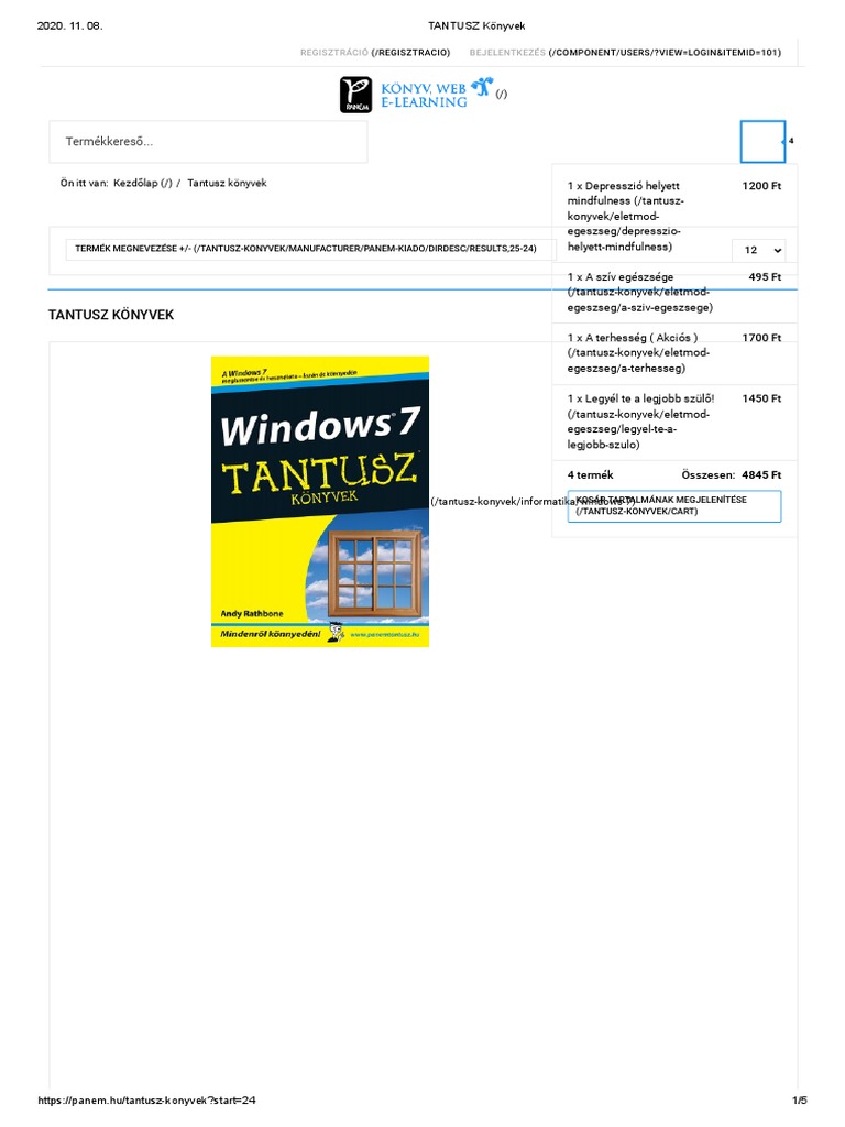 TANTUSZ Könyvek | PDF