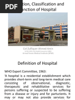 Hospital Bed - Definitions & Classifications | PDF | Hospital | Psychiatry