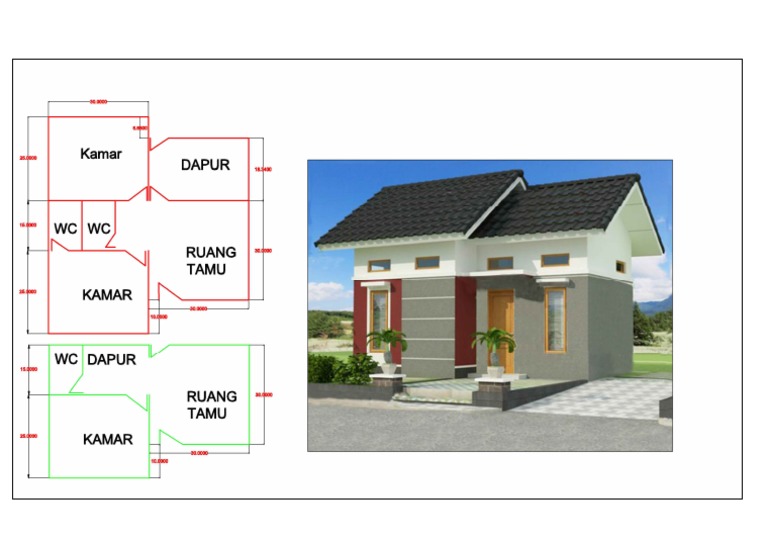 Rumah Type 24 PDF | PDF