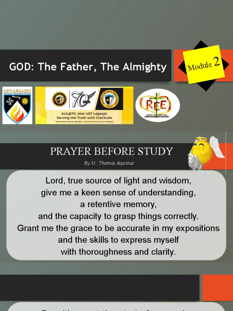 GOD: The Father, The Almighty | PDF | God The Father | Genesis Creation ...