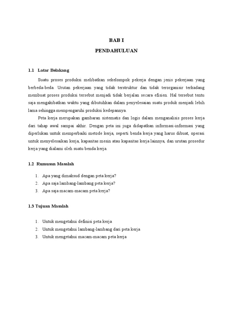 Makalah Analisis Pengukuran Kerja | PDF